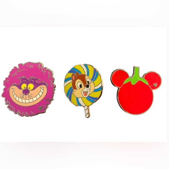 Disney | Other | Disney Trading Pins Lot Of 3 Cheshire Cat Chip Dale ...